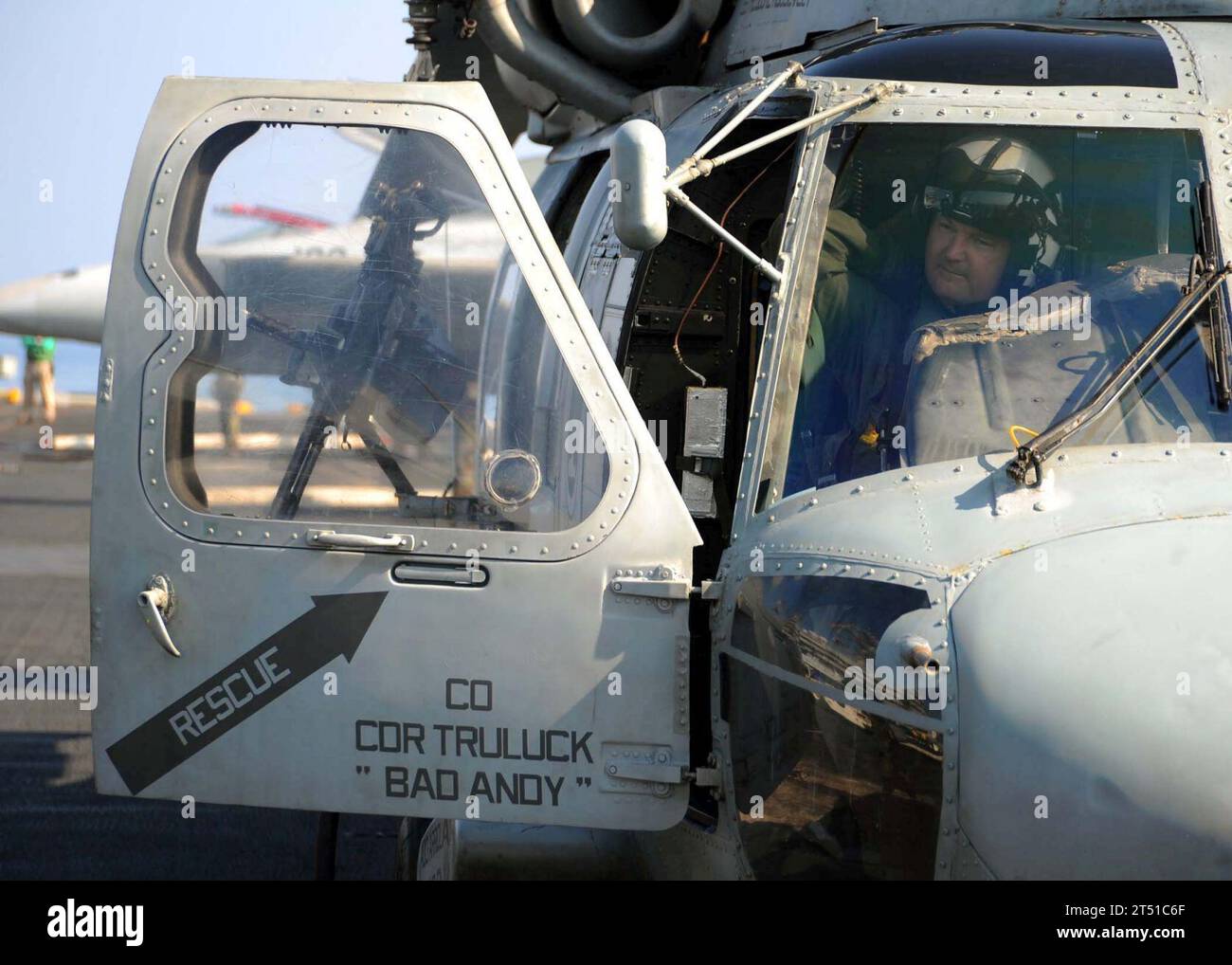 0812187571S-100 GULF OF OMAN (Dec. 18, 2008) Cmdr. Mark "Bad Andy ...