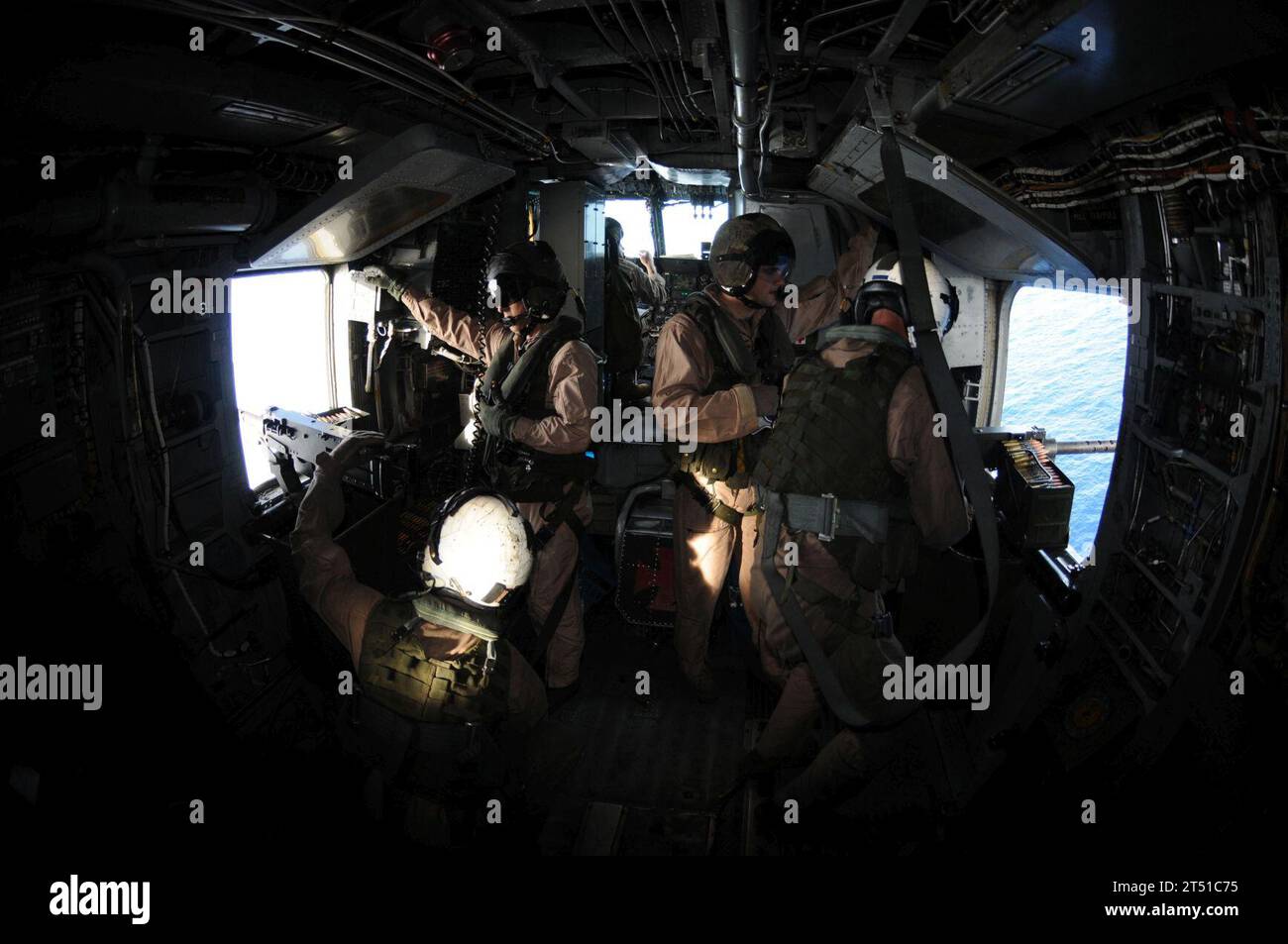 0910200890S-093 CARIBBEAN SEA (Oct. 20, 2009) Marines assigned to the ...
