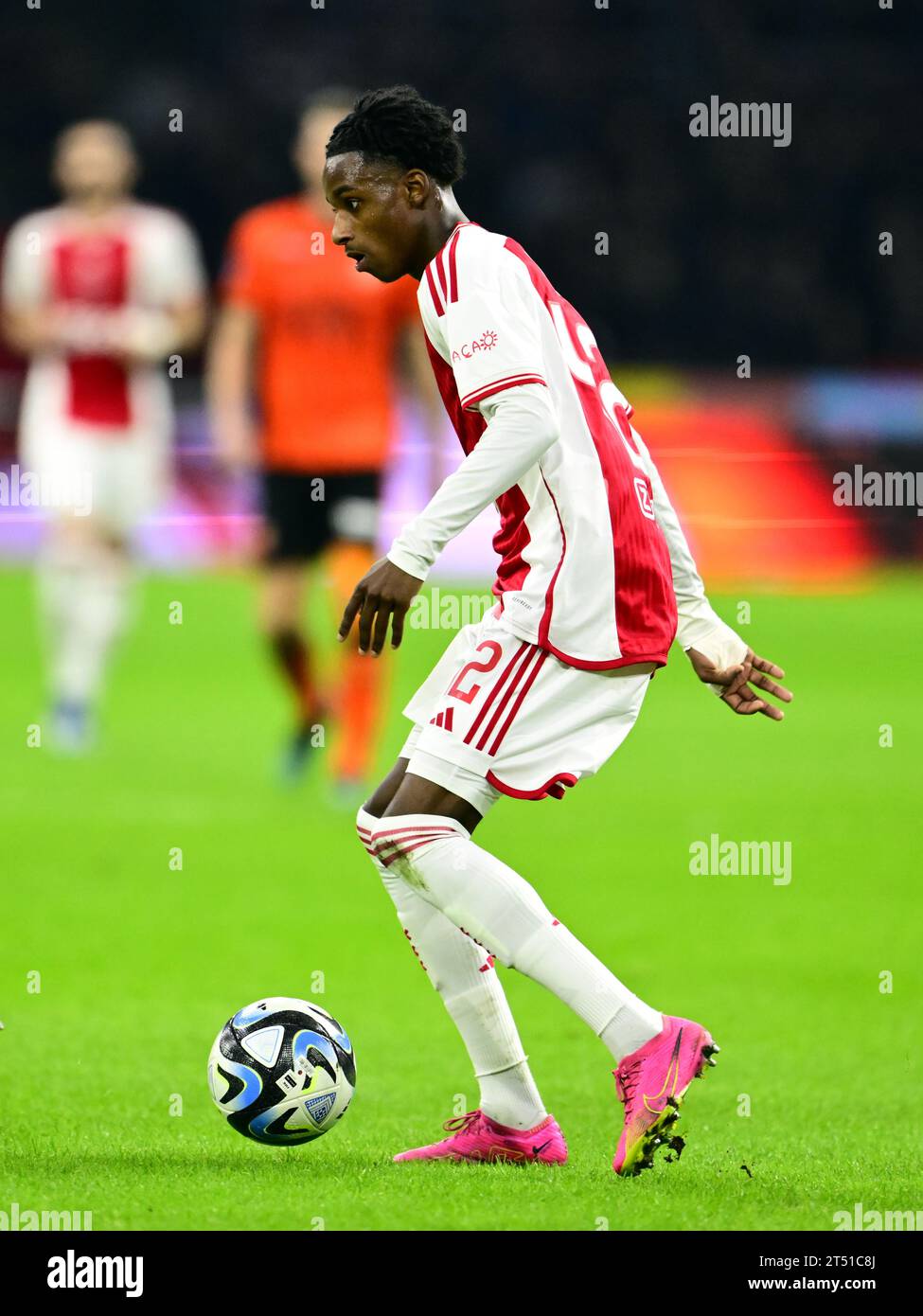 AMSTERDAM - Ar'Jany Martha of Ajax during the Dutch Eredivisie match ...