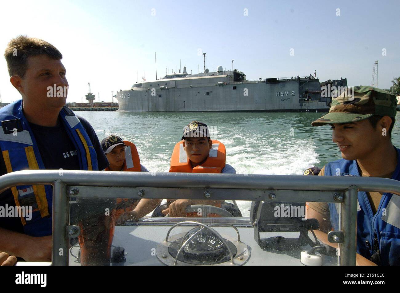 (HSV ) 2 Swift, Global Fleet Station (GFS), high speed vessel Stock ...