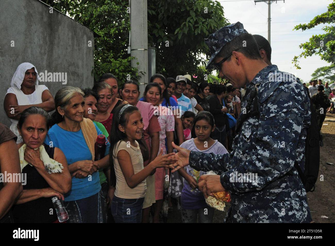 (T-AH 20), Community Service, Continuing Promise 2011, humanitarian ...