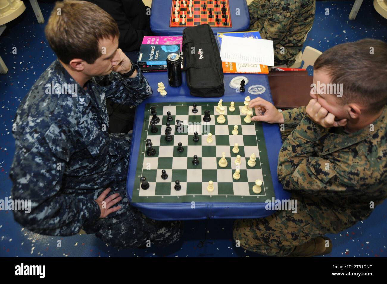 ) chess championship, amphibious assault ship, Exercise Iron Fist, mess ...