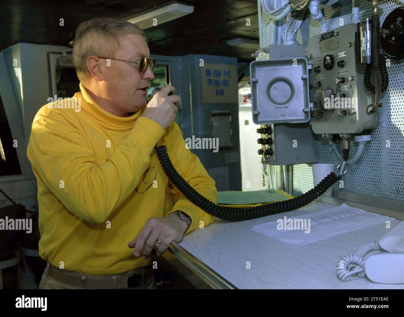 1 MC, C.O., Captain, skipper Stock Photo - Alamy