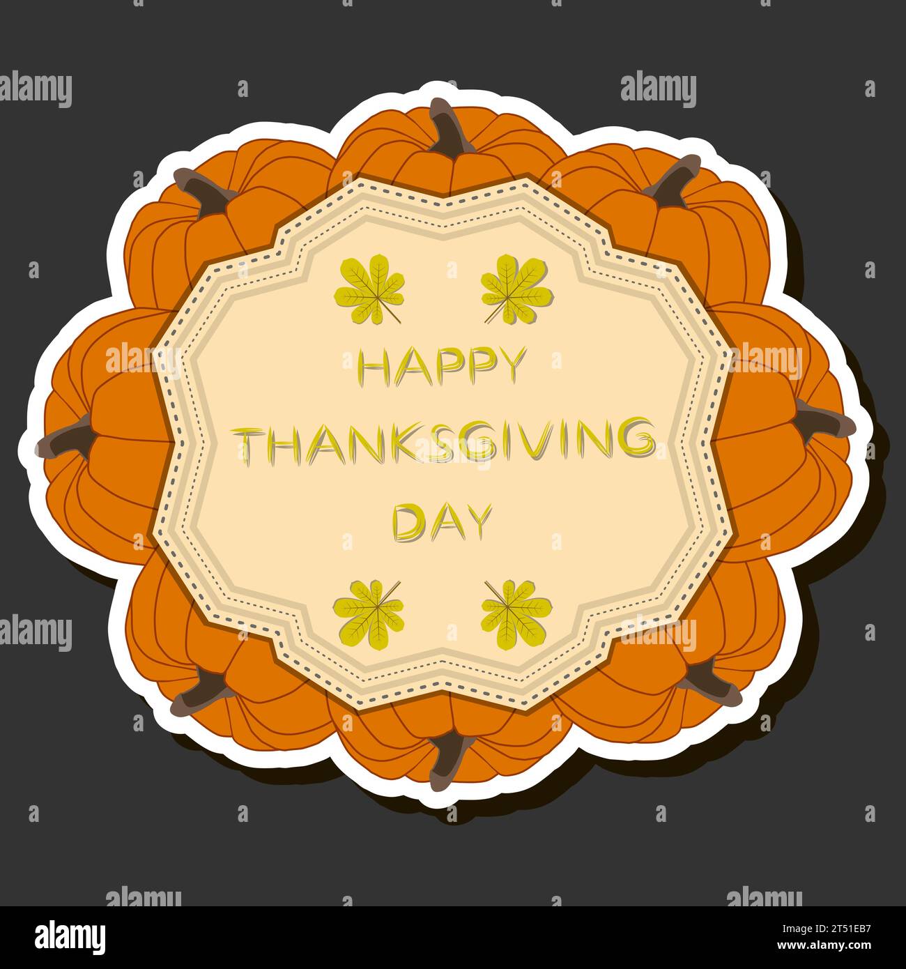 Beautiful color illustration on theme of celebrating annual holiday ...