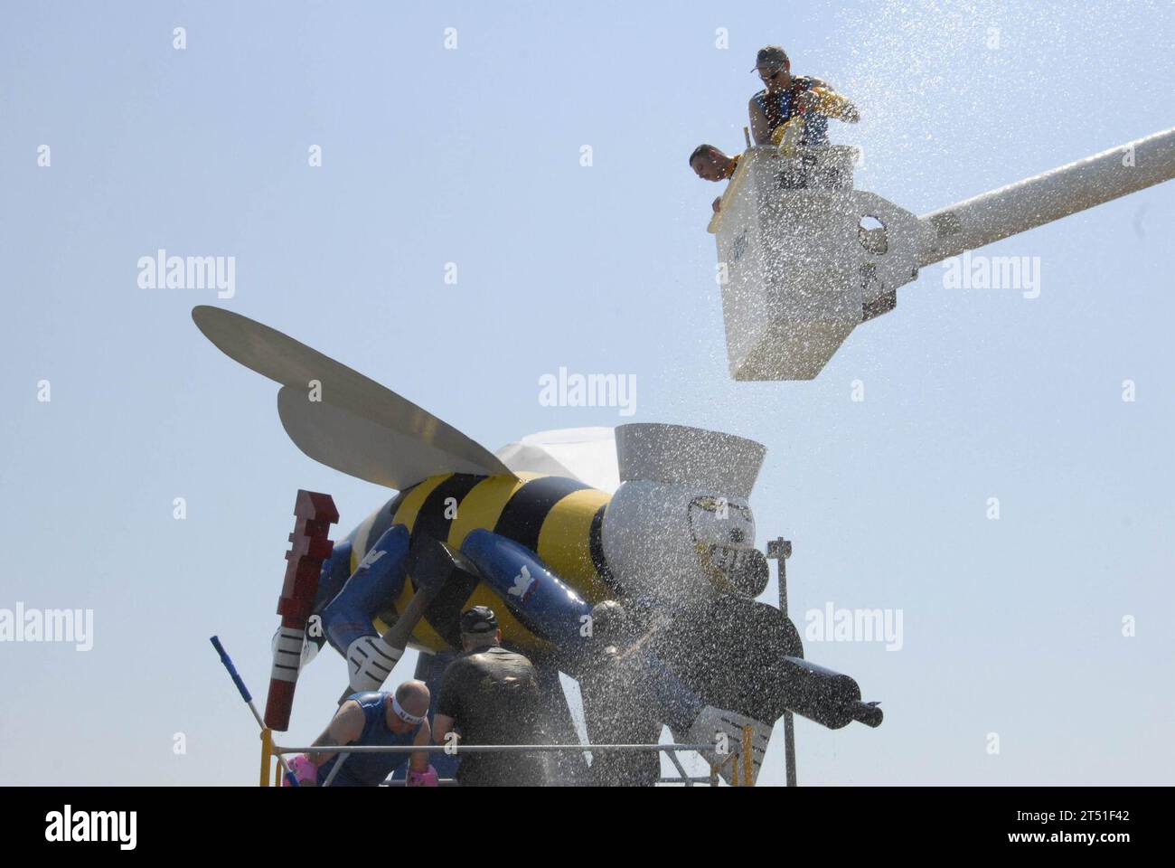 2nd annual, Bee Wash, Charity, clean the Bee, Naval Construction ...