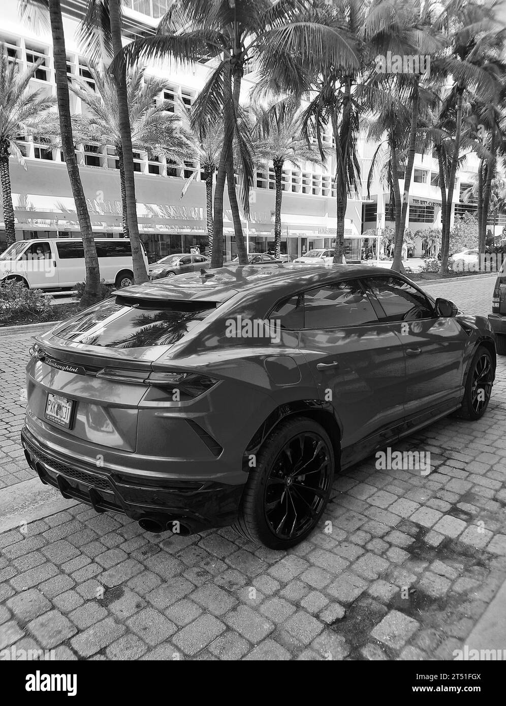 Los Angeles, California USA - March 18, 2021: Lamborghini Urus suv car ...