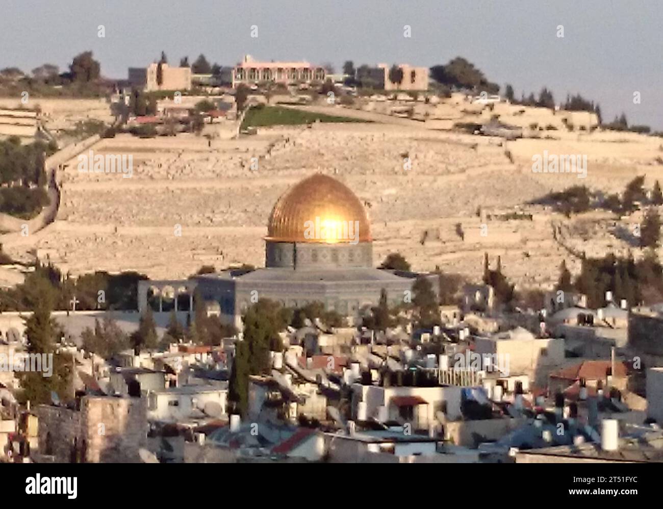 Tempelberg Dome of the Rock in Jerusalem 27.01.23: Tempelberg Dome of the Rock in Jerusalem ...