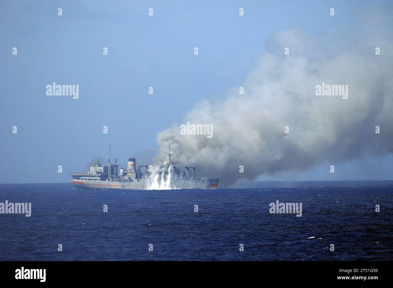 1010278913A-252 ATLANTIC OCEAN (Oct. 27, 2010) Rounds from a Mk-15 ...