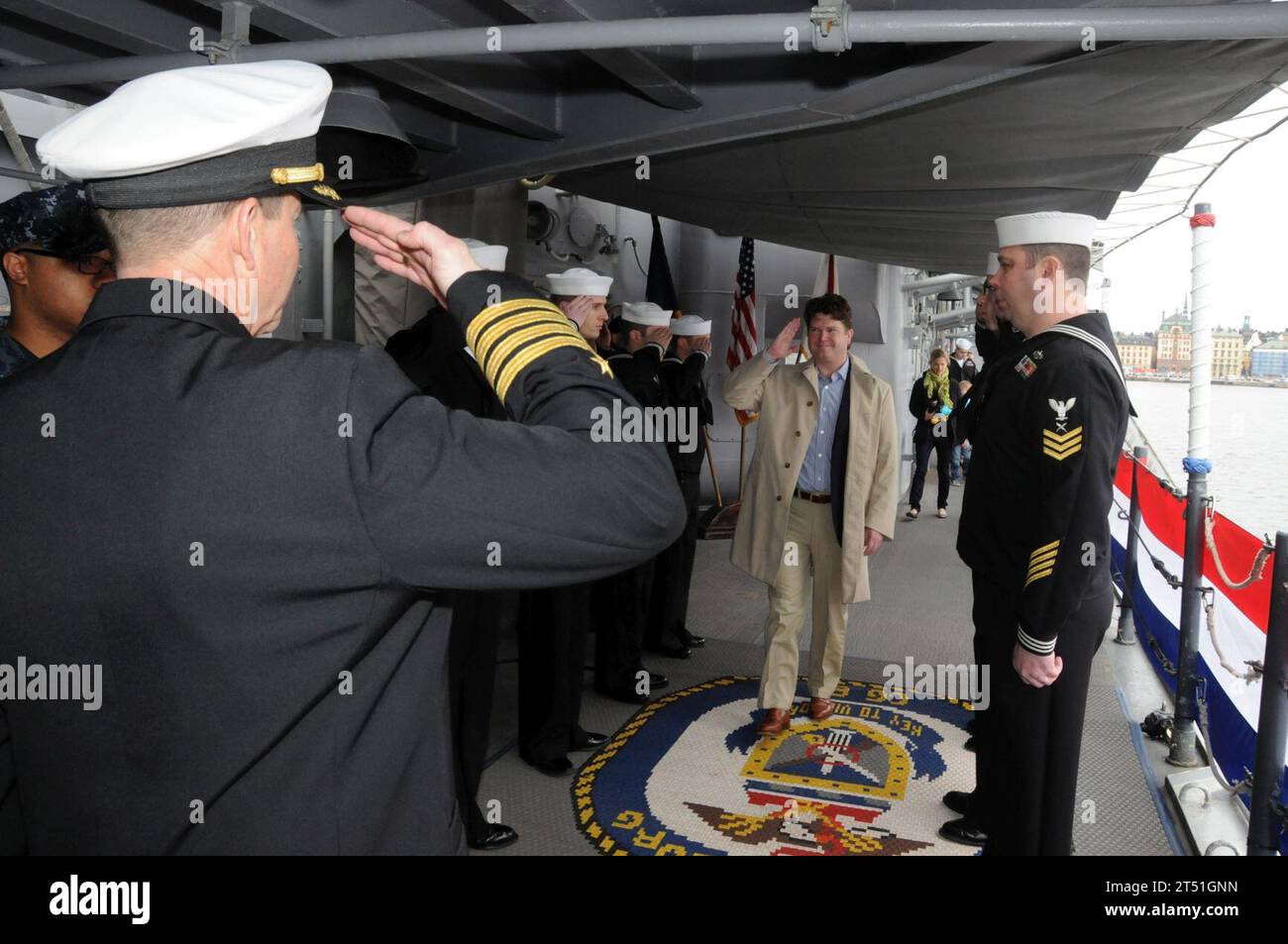 1005019917S-001 STOCKHOLM, Sweden (May 1, 2010) U.S. Ambassador to ...