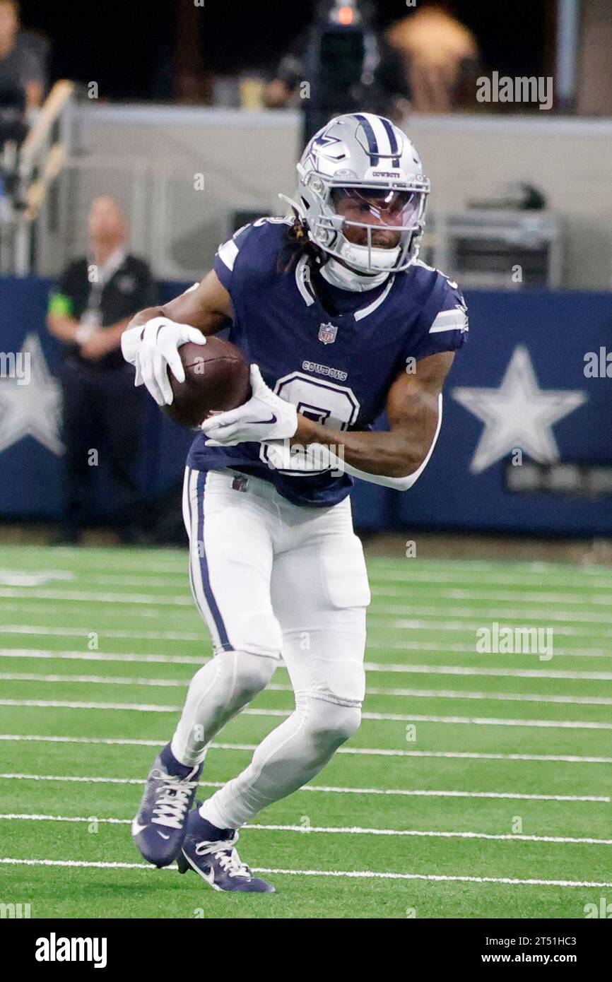 Dallas Cowboys wide receiver KaVontae Turpin (9) runs after a reception ...