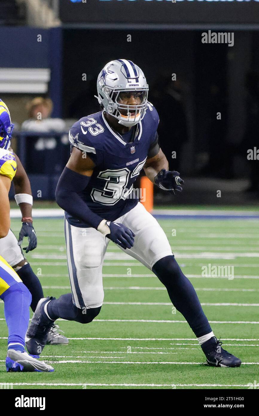 Dallas Cowboys linebacker Damone Clark (33) rushes the passer during an ...