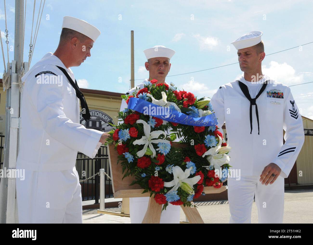 9/11 tribute Guam, Maritime Expeditionary Security Squadron 7, U.S ...