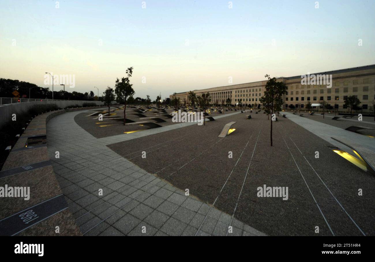 0809045319A-023 WASHINGTON (Sept. 4, 2008) The Pentagon Memorial ...