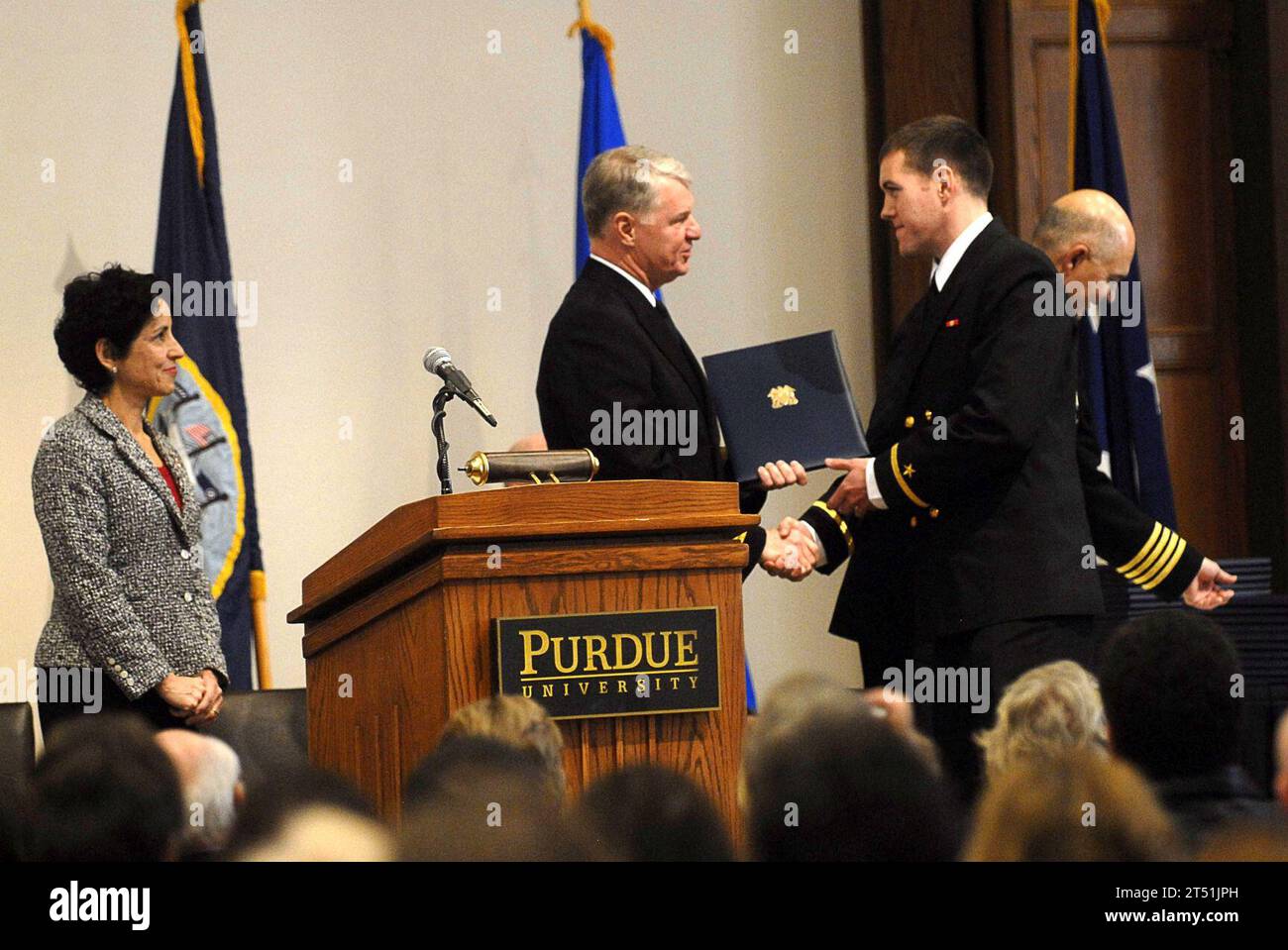 15 Naval ROTC students, All Hands Call, answers questions, Chief of ...