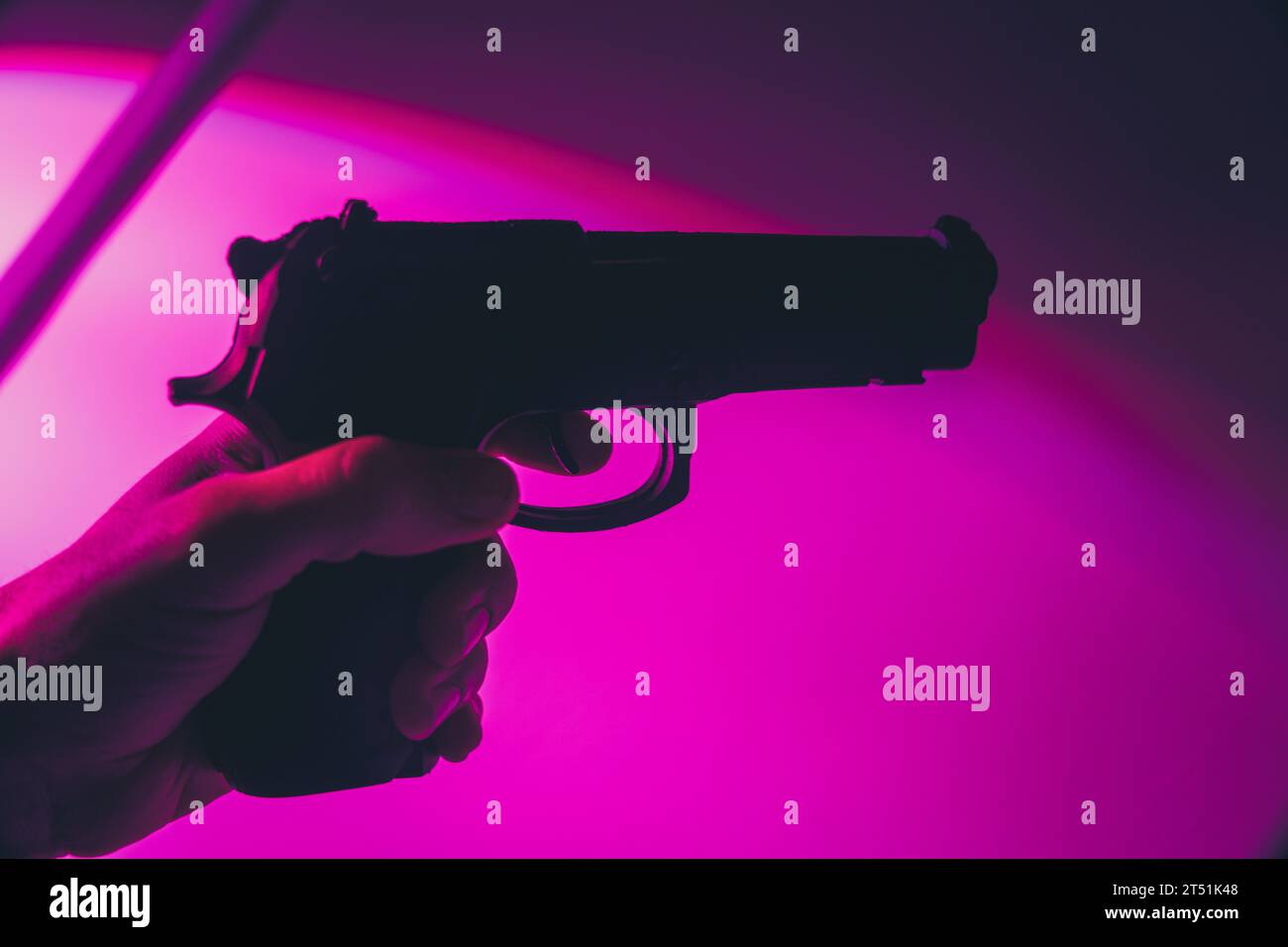 Pistol gun artistic photograph book cover design Stock Photo - Alamy