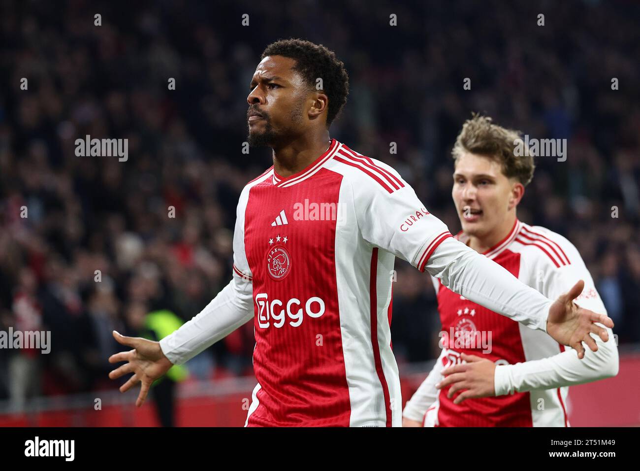 Amsterdam, Netherlands. 02nd Nov, 2023. AMSTERDAM, 02-11-2023, Stadium ...