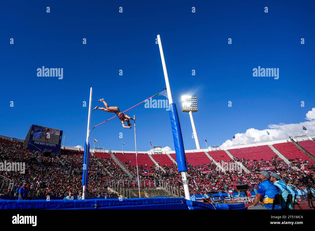 Canada's Rachel Hyink competes in the women's pole vault final at the ...