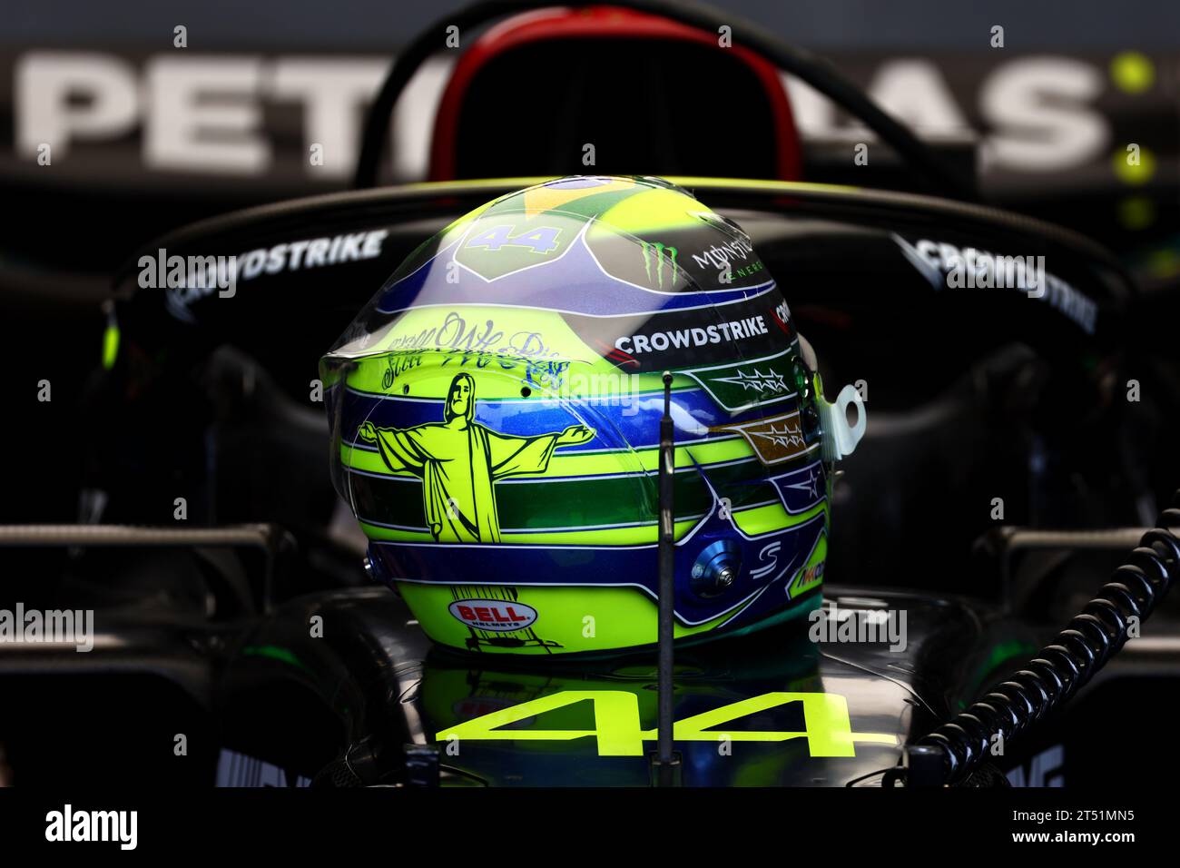 Lewis hamilton interlagos f1 2023 hi-res stock photography and images ...