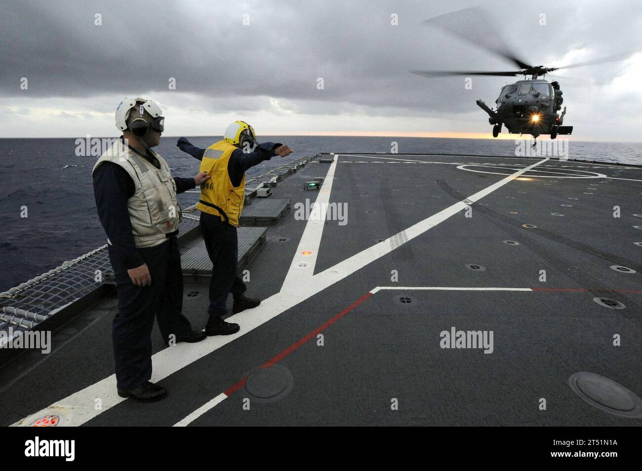 33rd Rescue Squadron, amphibious dock landing ship, helicopter, HH 60-G ...