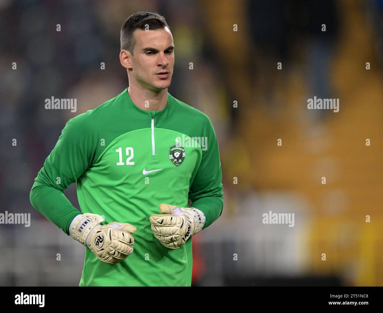 ISTANBUL - Ludogorets goalkeeper Simon Sluga during the UEFA Conference ...