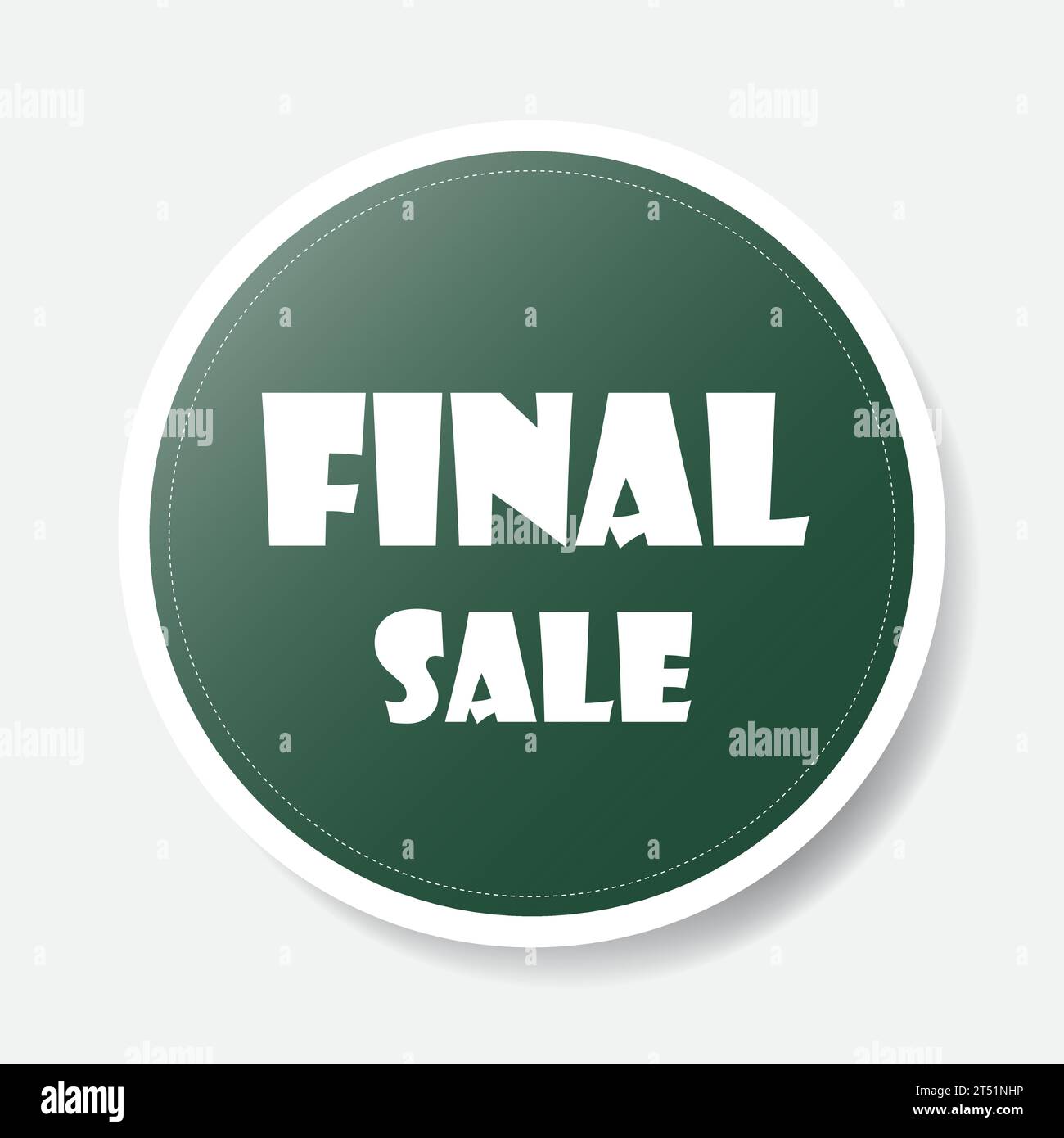 Special offer banner. Green circle. Vector illustration Stock Vector ...