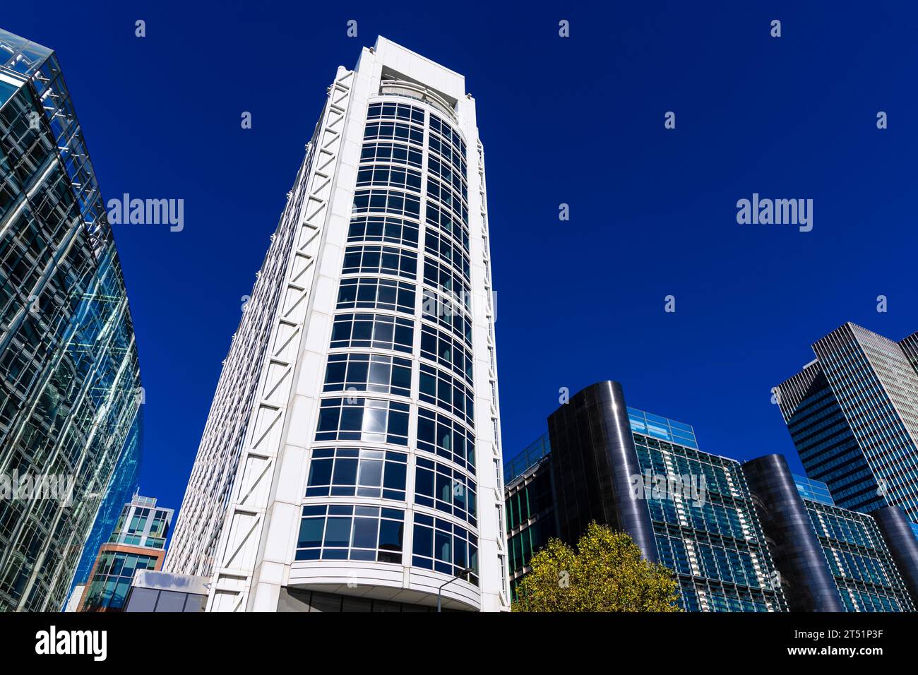 Built in 1989 338 Euston Road high rise tower, London, England Stock ...