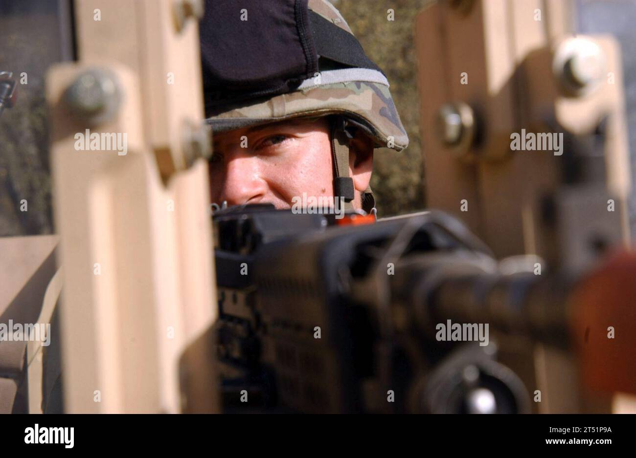 240 machine gun, Calif., FORT HUNTER LIGGETT, mine resistant ambush ...