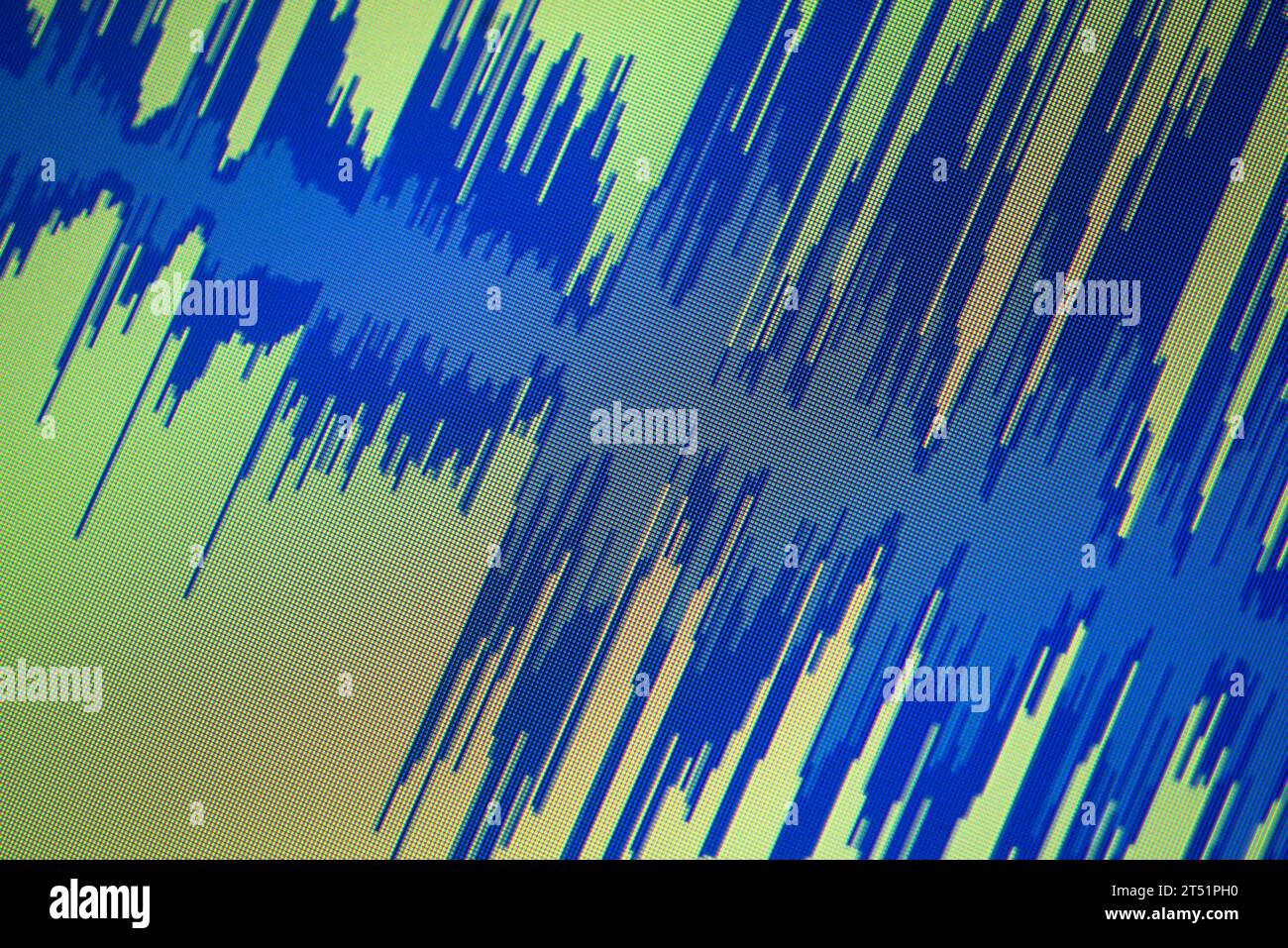 Voiceover studio voice actor dialogue recording audio sound wave on ...