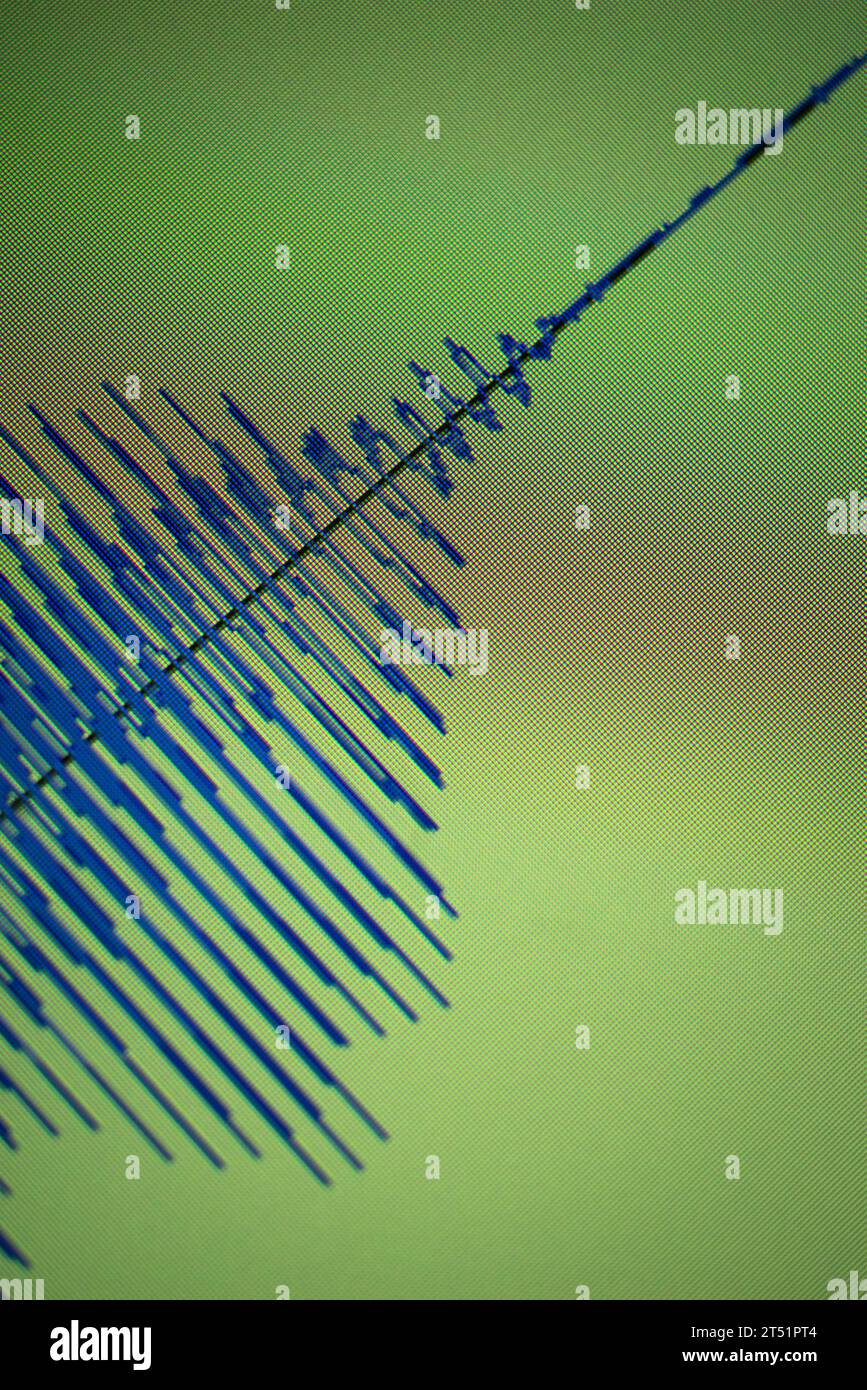 Voiceover studio voice actor dialogue recording audio sound wave on ...