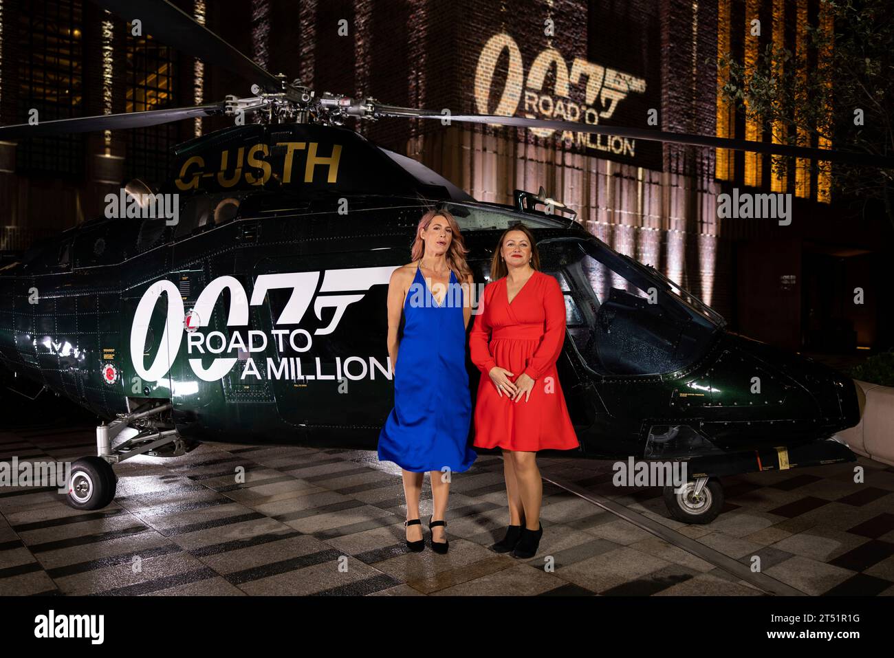 Jenny Dorward and Beth Foxwell pose for photographers upon arrival at the premiere for the TV ...