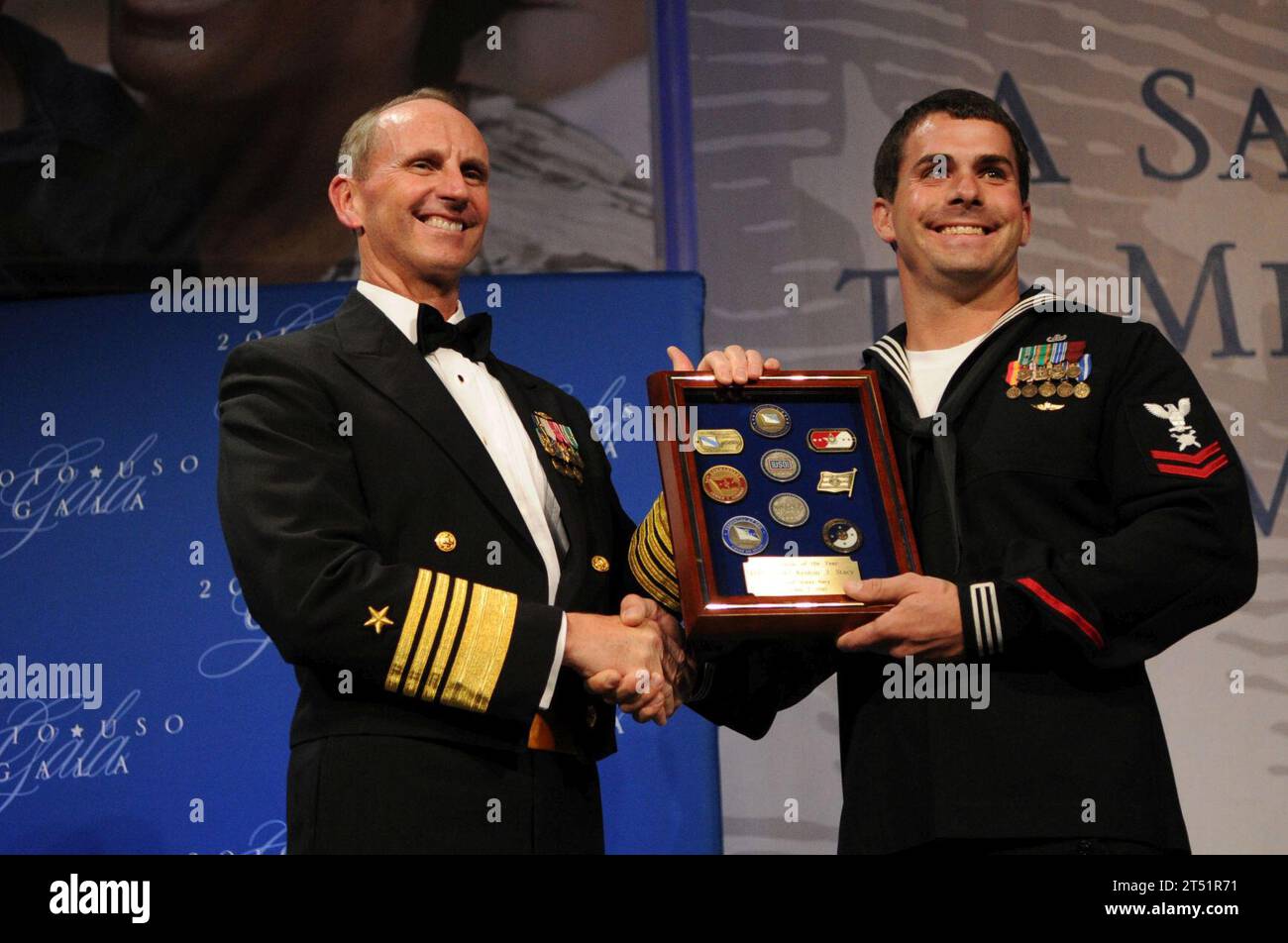 2010 USO Gala, navy, U.S. Navy, USO Stock Photo - Alamy