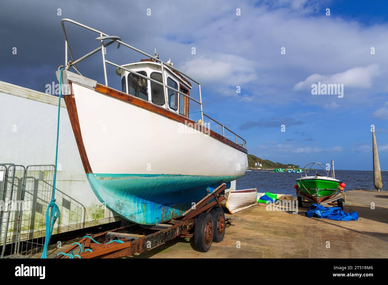 Fish Quay, Moville, County Donegal, Ireland Stock Photo - Alamy