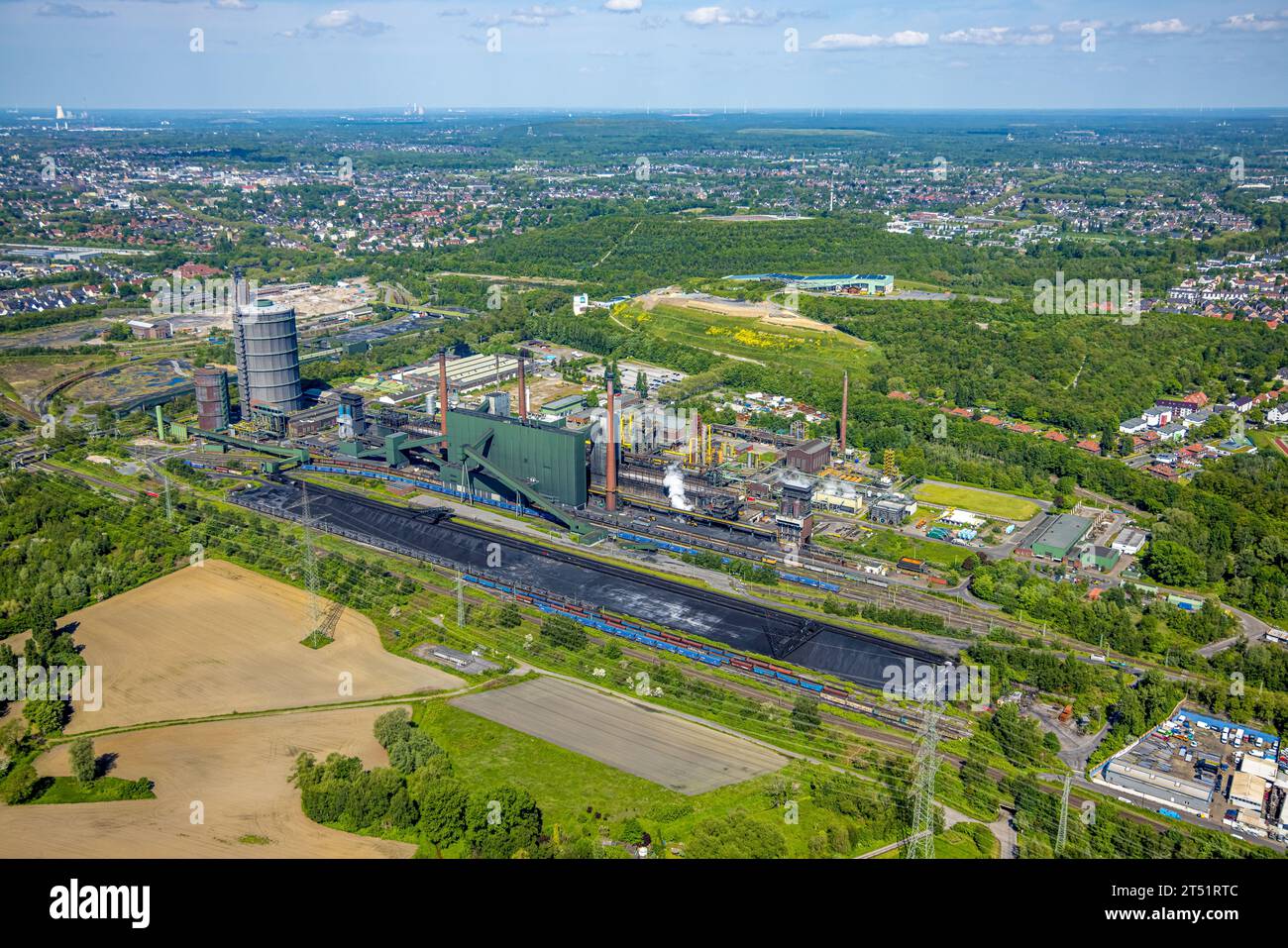 Prosper colliery coking plant hi-res stock photography and images - Alamy