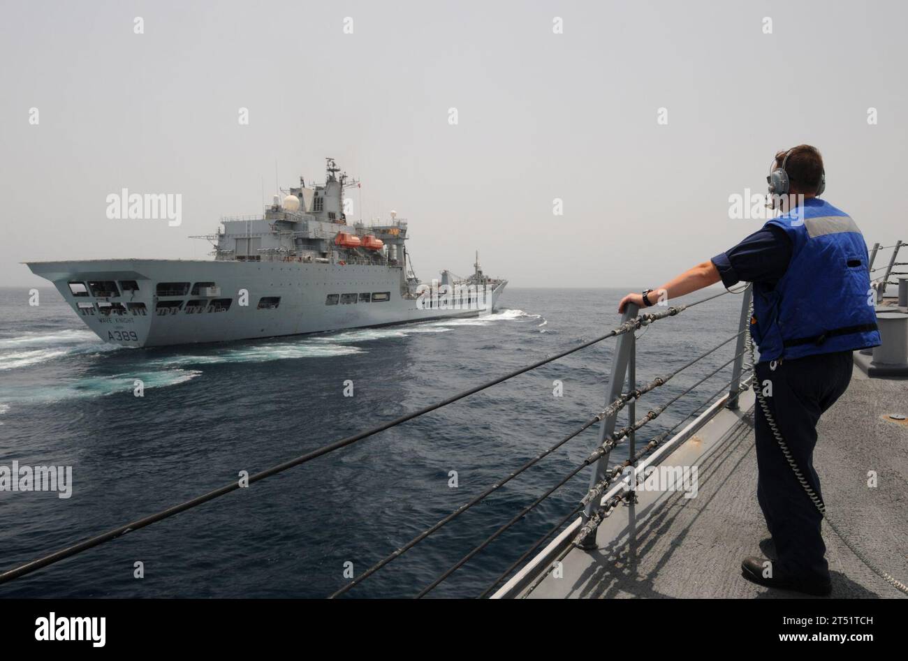 A 389, DDG 57, Deven B. King, forecastle, fuel, Guided-Missile ...
