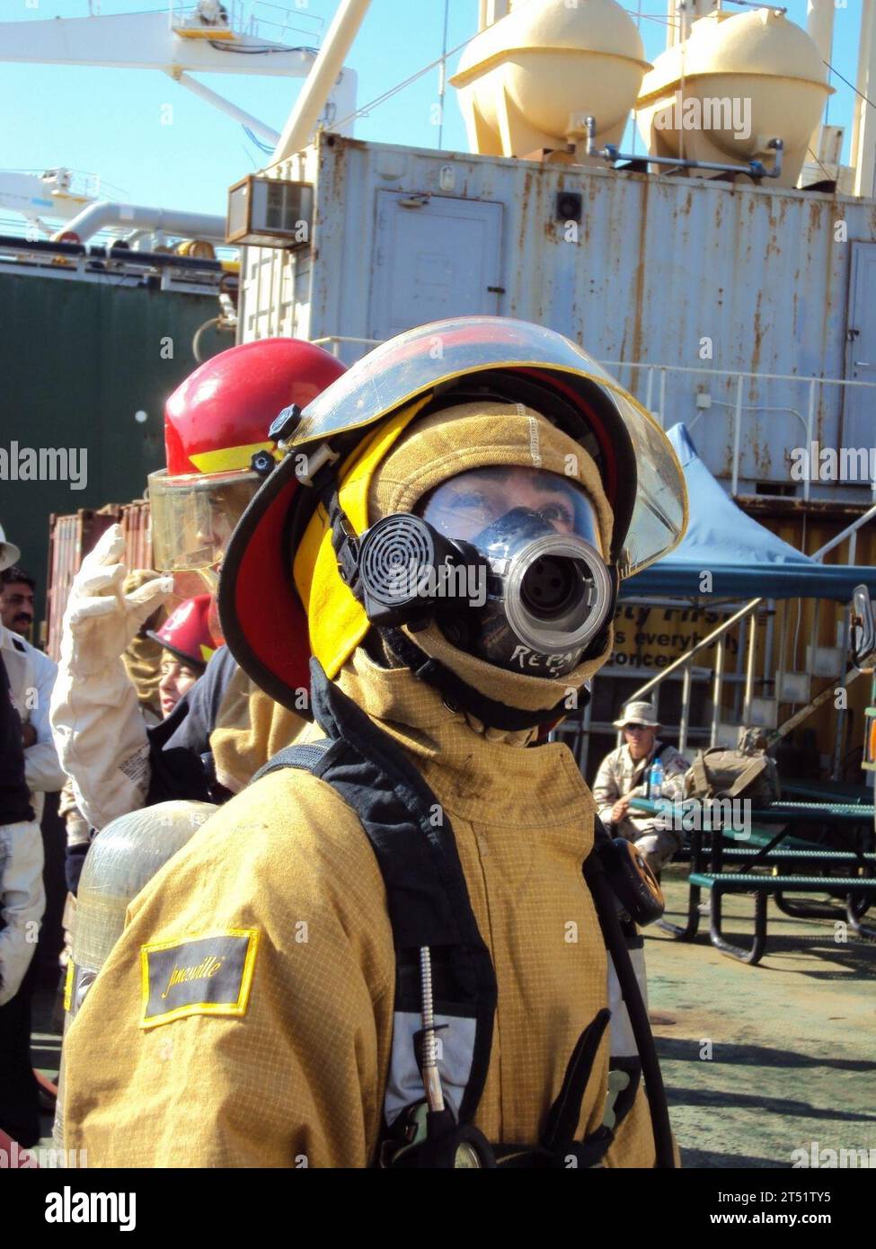 ABOT, al basra oil terminal, firefighting, navy, people, training, U.S ...