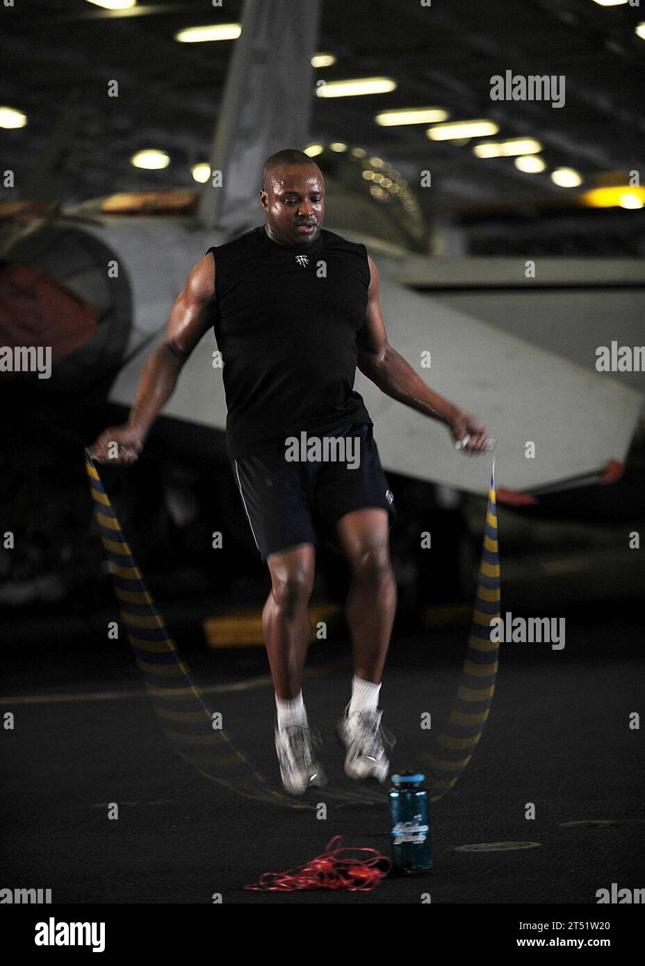 Abraham Lincoln Carrier Strike Group, aircraft carrier, HANGAR BAY ...