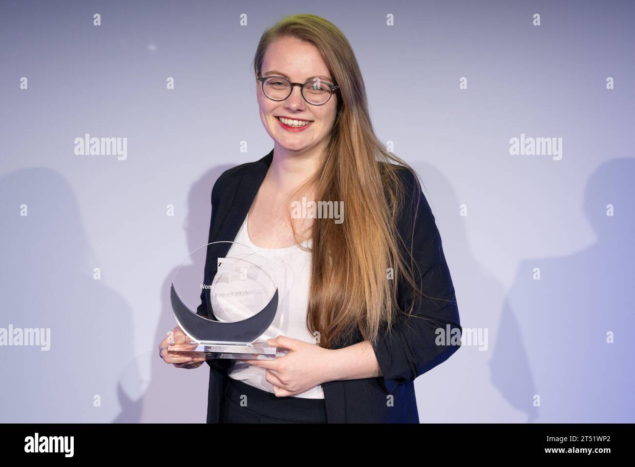 Dresden, Germany. 02nd Nov, 2023. Jana Zeller, first place winner ...