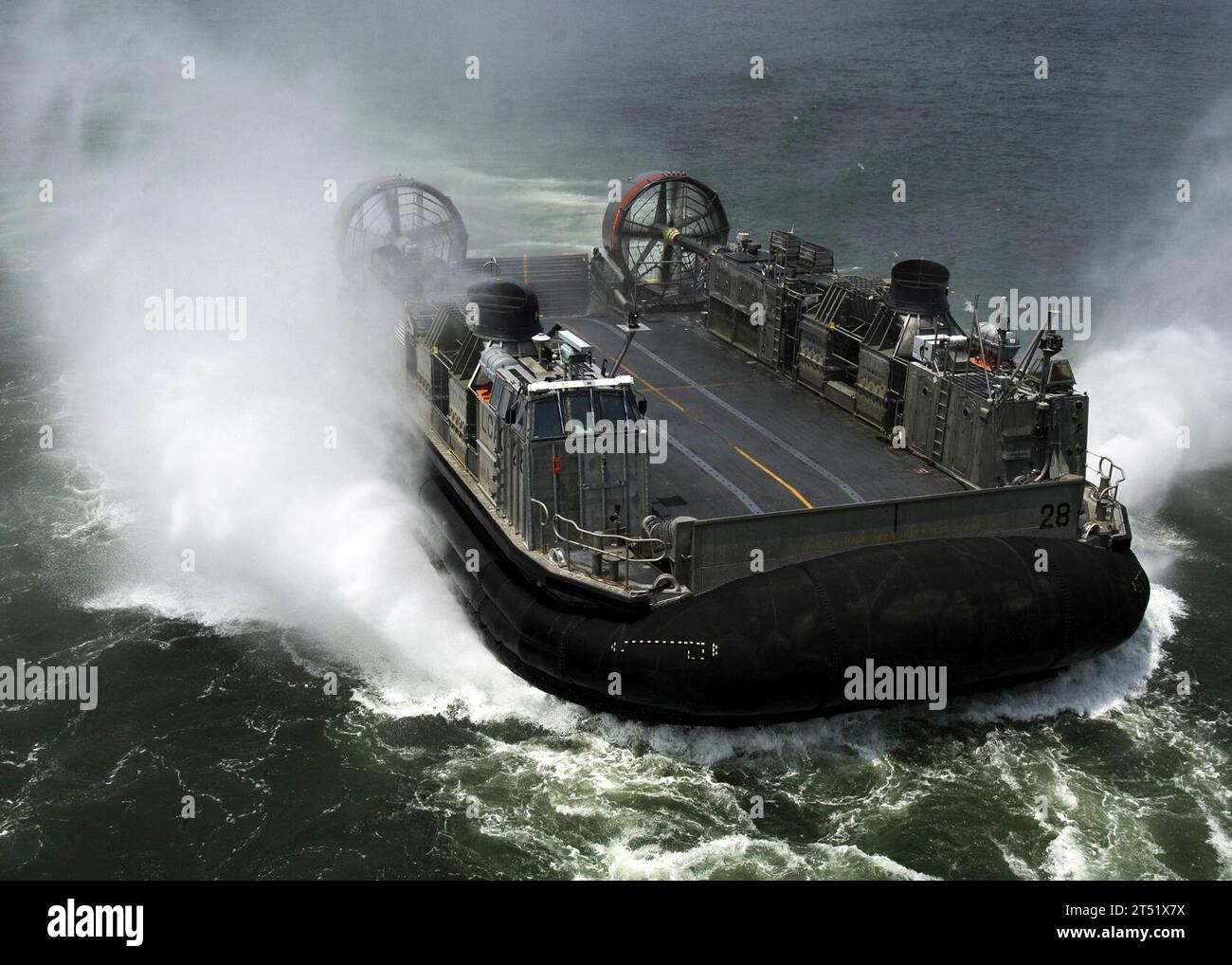0807085681S-049 ATLANTIC OCEAN (July 8, 2008) A Landing Craft Air ...