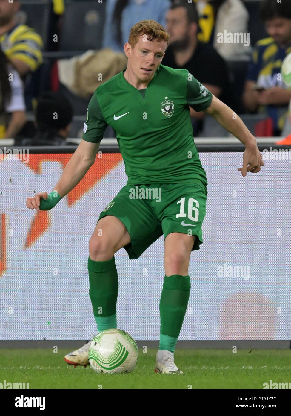 ISTANBUL - Aslak Fonn Witry of Ludogorets during the UEFA Conference League Group H match ...