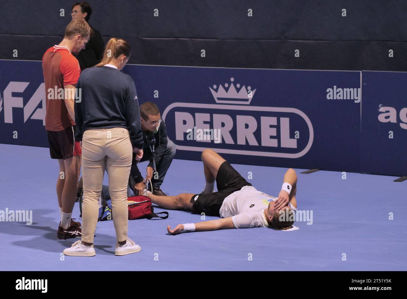 Bergamo, Italy. 31st Oct, 2023. Great game from the young Samuel ...