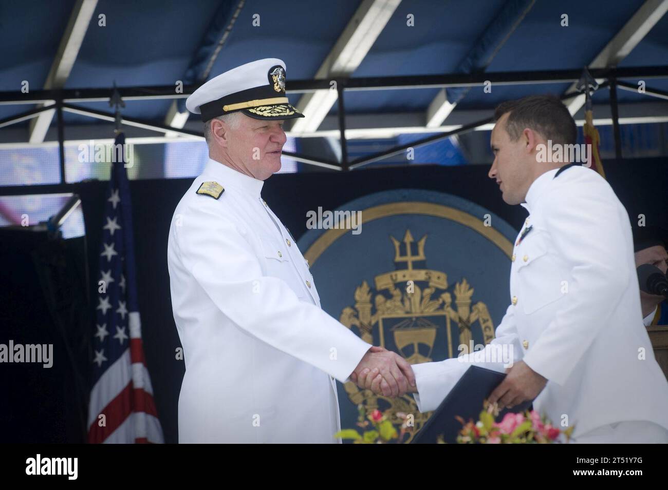 Usna graduation hi-res stock photography and images - Alamy