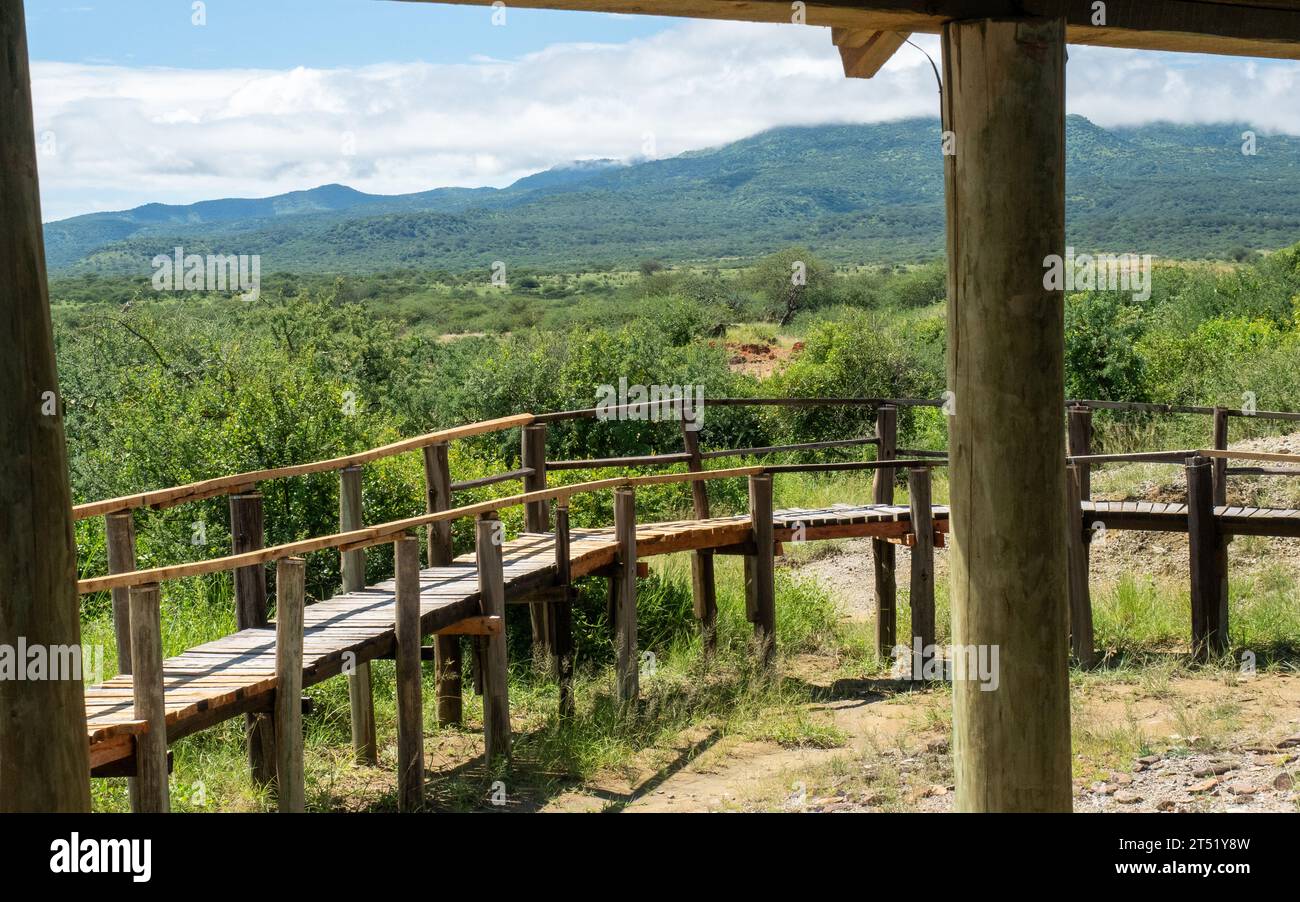 Olorgesailie, a sedimentary basin located in southern Kenya in the East ...