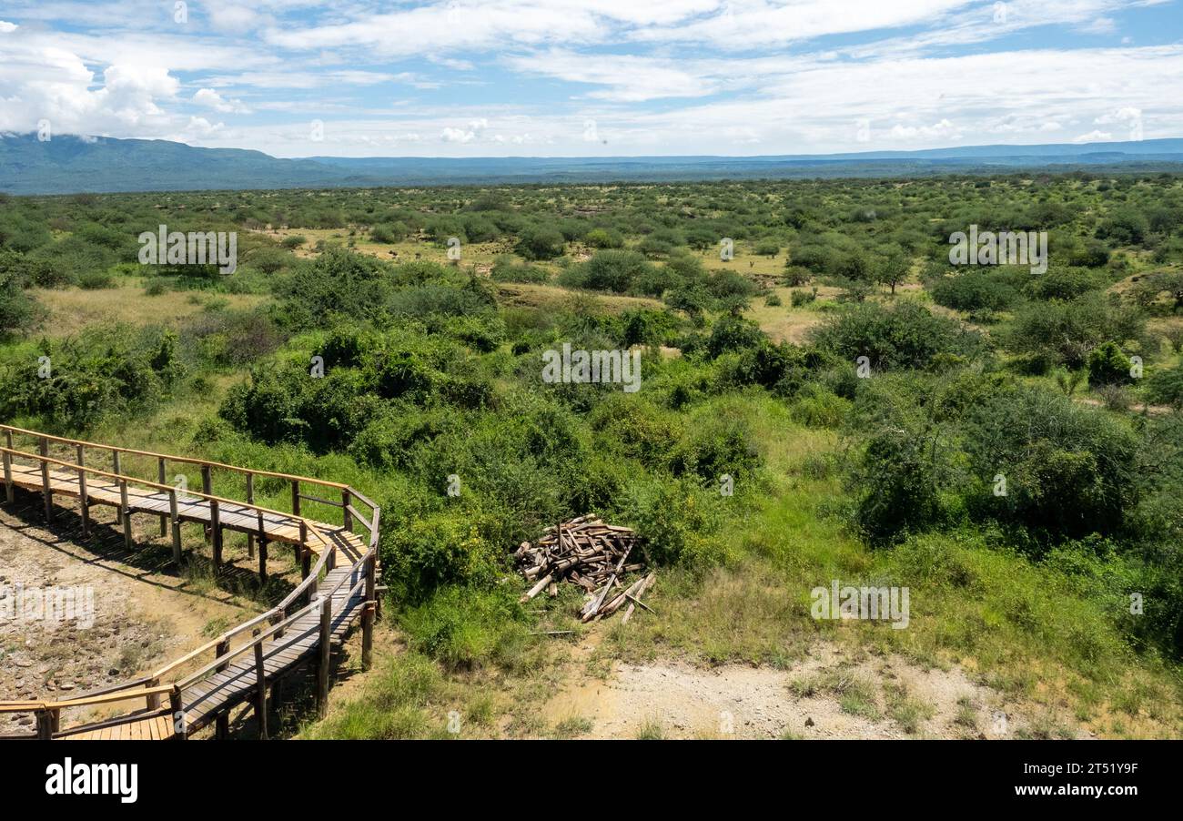 A sedimentary basin located in southern kenya in the hi-res stock ...