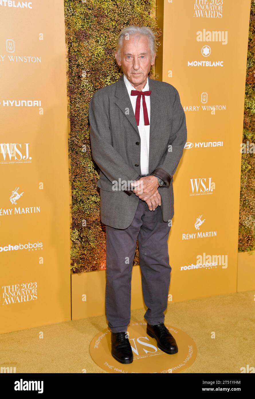 Artist Ed Ruscha attends the WSJ. Magazine Innovator Awards at the ...
