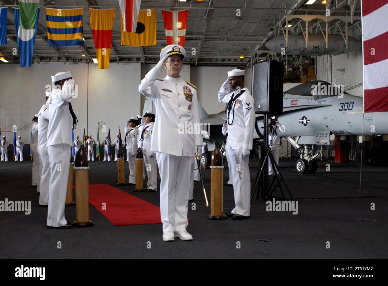 Official change of command ceremony hi-res stock photography and images ...