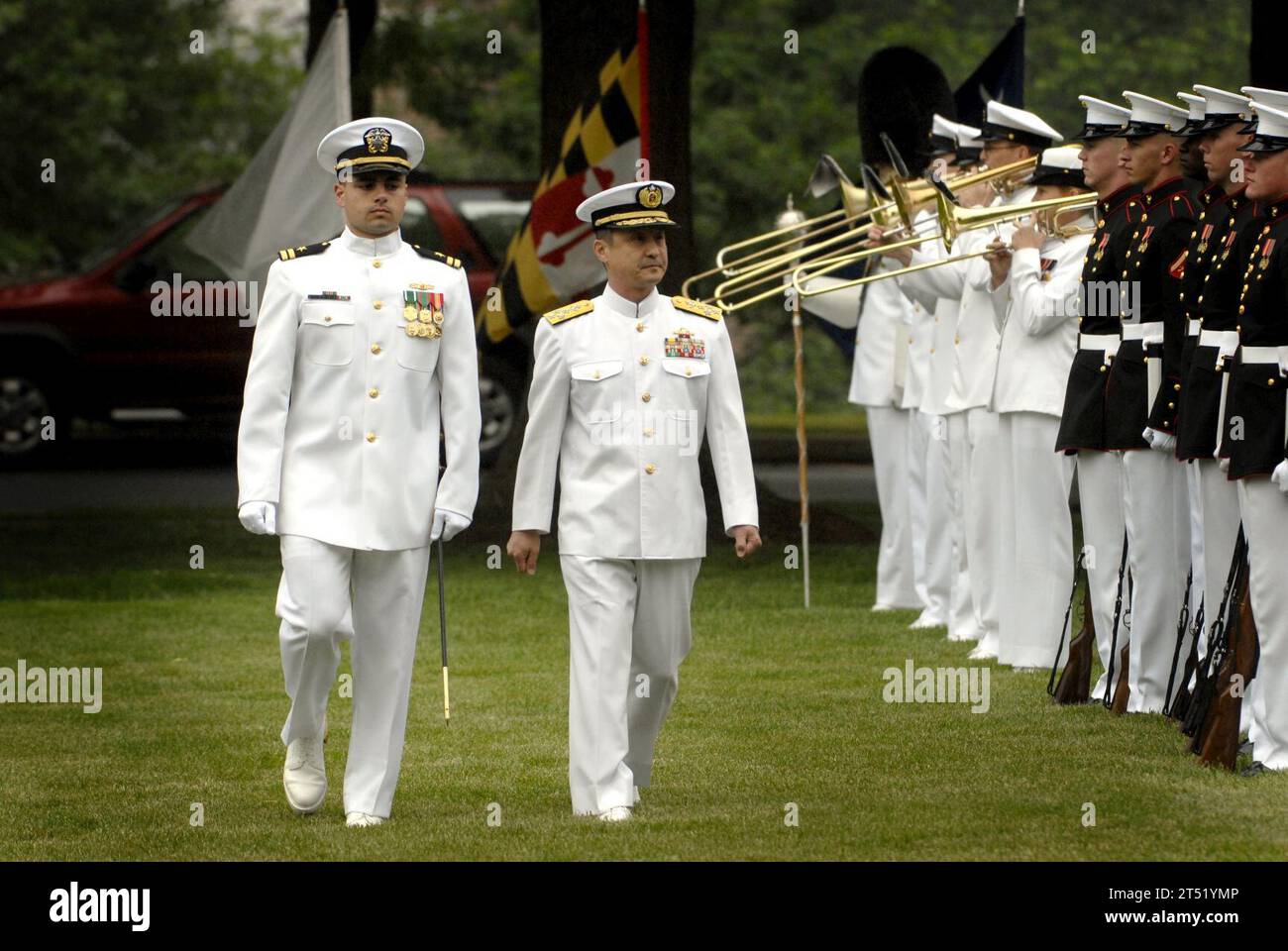 Adm. Gary Roughhead, Adm. John B. Nathman, Adm. Mike Mullen, Chief of ...