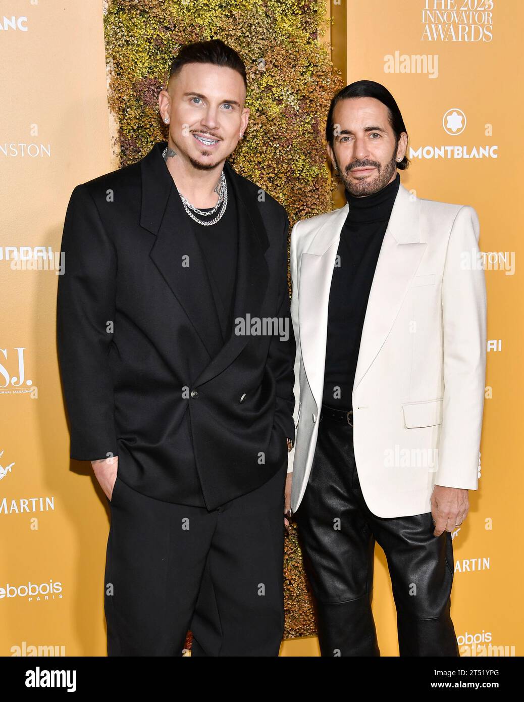 Charly "Char" Defrancesco, left, and Marc Jacobs attend the WSJ ...