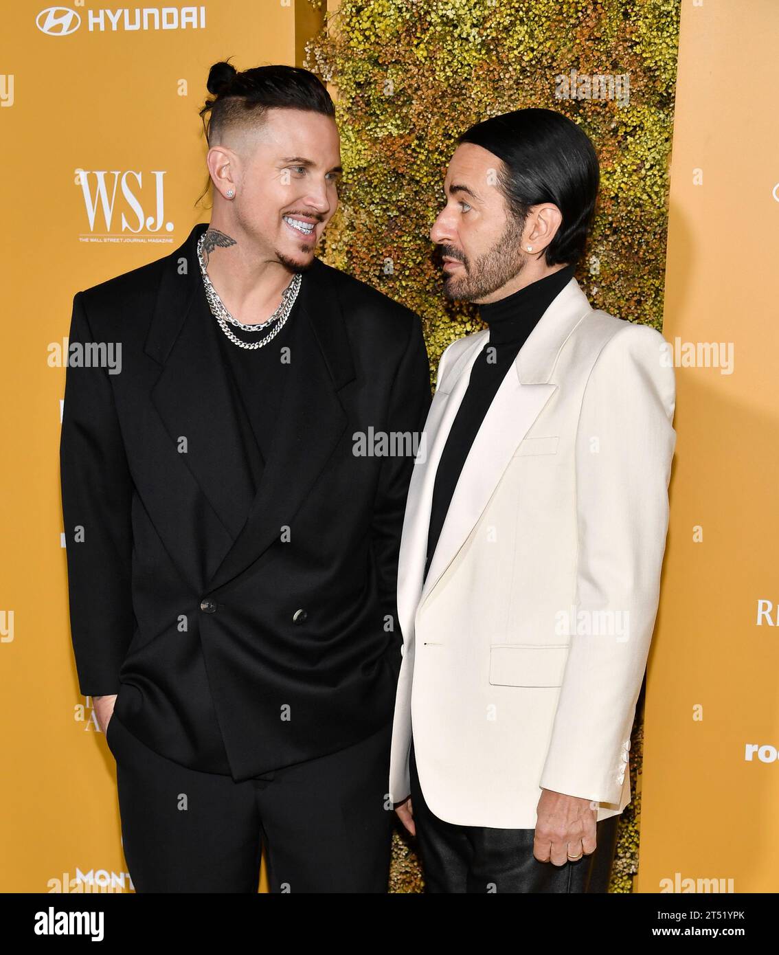 Charly "Char" Defrancesco, left, and Marc Jacobs attend the WSJ ...