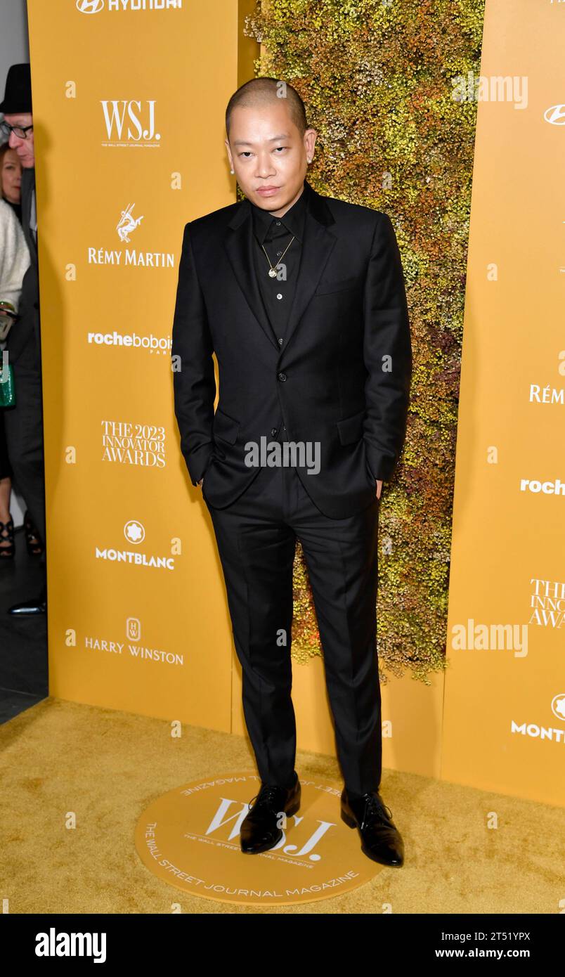 Jason Wu attends the WSJ. Magazine Innovator Awards at the Museum of ...
