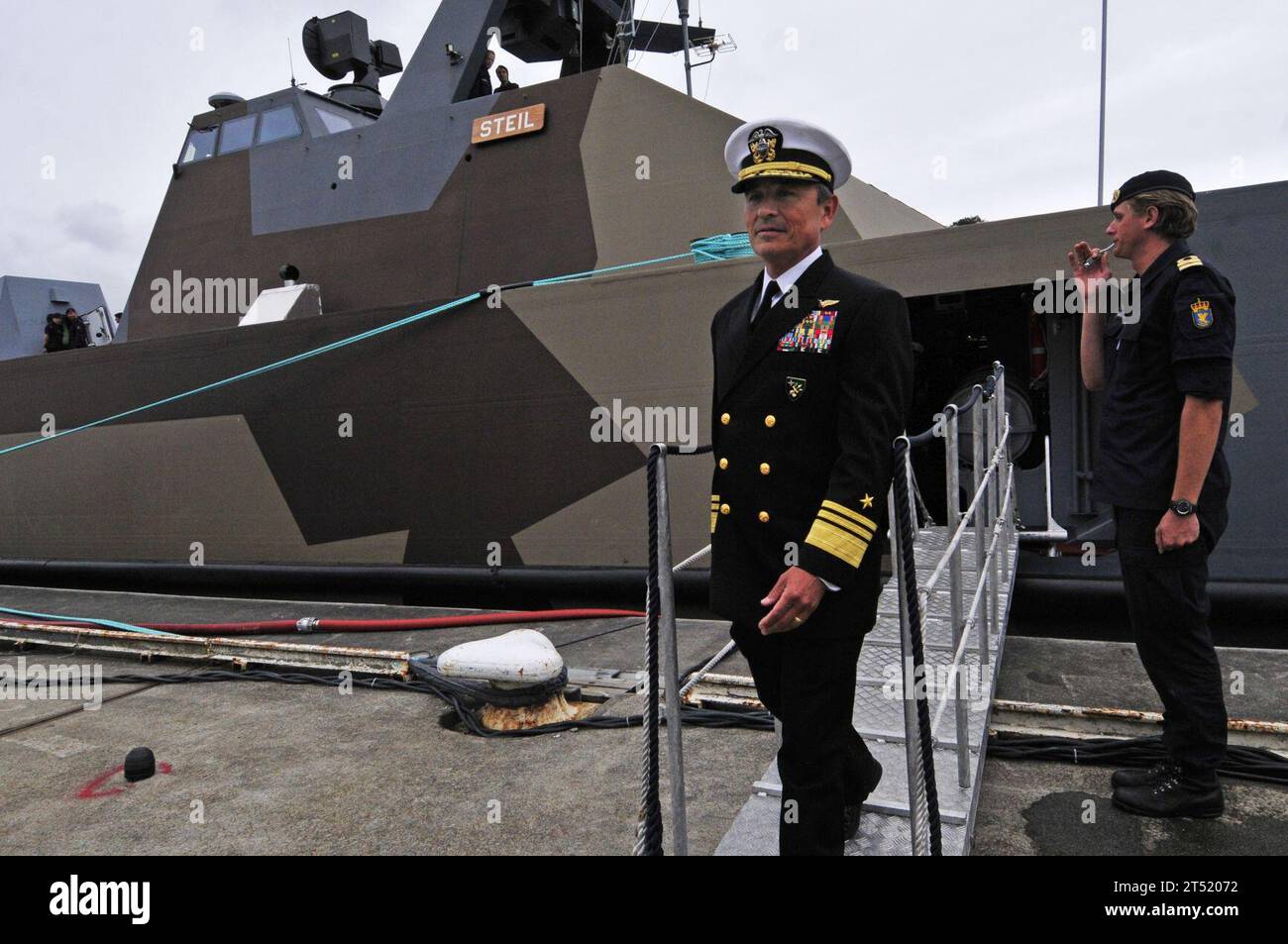 U s 6th fleet u s navy vice adm harry harris jr hi-res stock ...